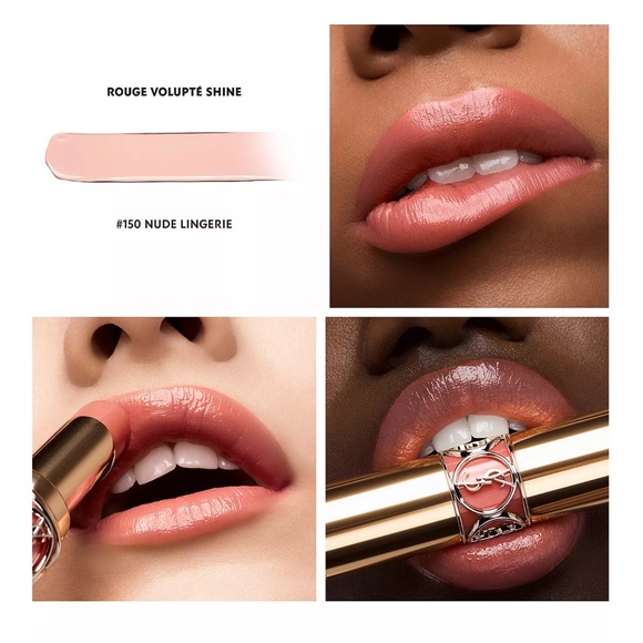 Yves Saint Laurent | Makeup | Ysl 5 Nude Lingerie Rouge Volupt Shine ...